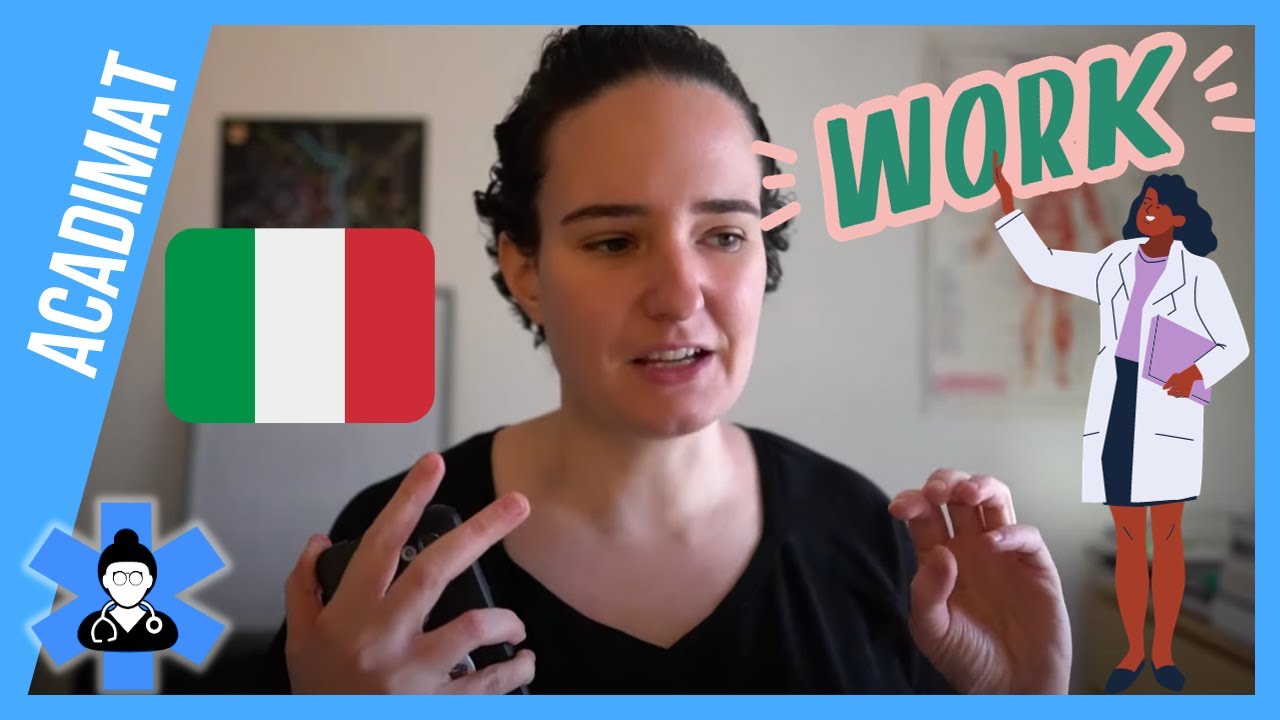 Working Part-time in Italy while Studying Medicine - YouTube