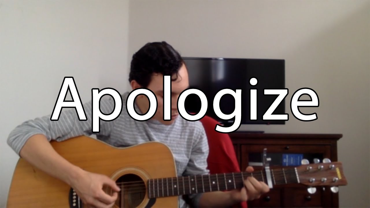 OneRepublic - Apologize - Cover (Fingerstyle Guitar) - YouTube