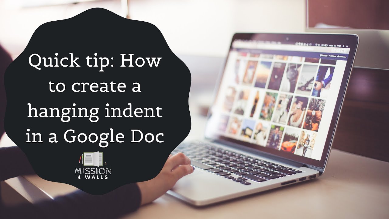 Quick tip: create a hanging indent in Google Doc - YouTube