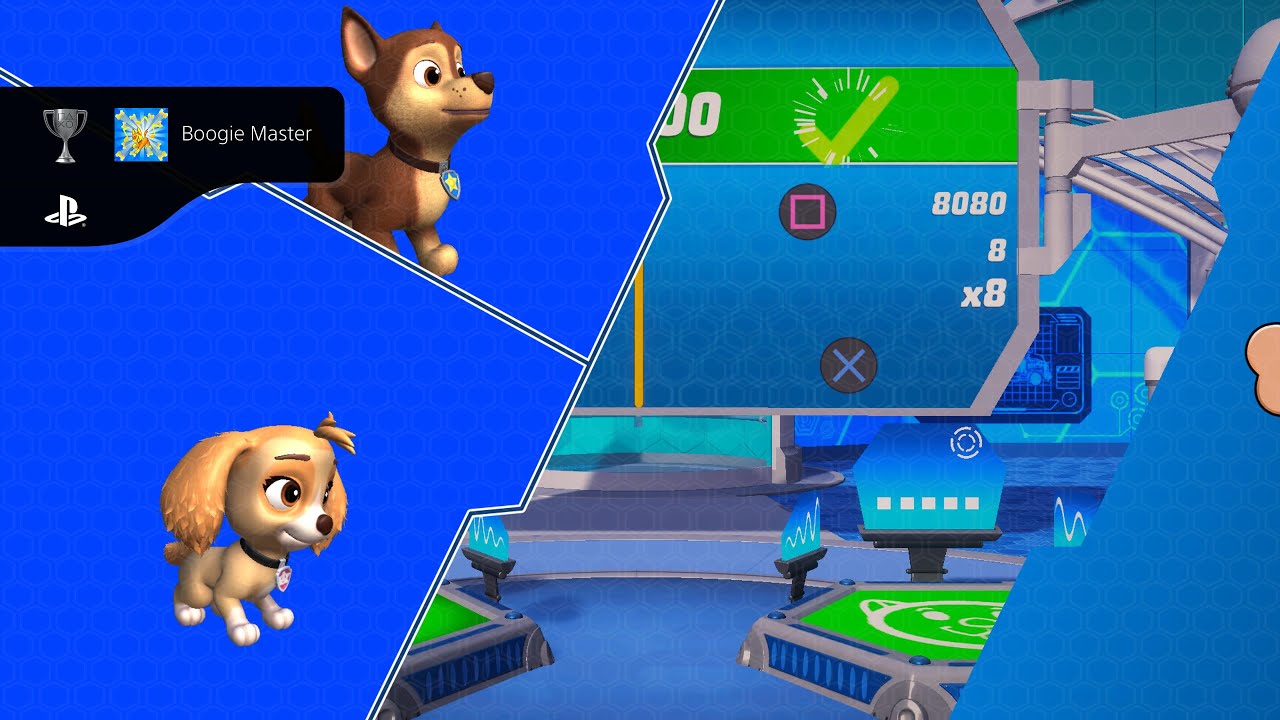 PAW Patrol The Movie: Adventure City Calls (PS4) - Boogie Master Trophy ...