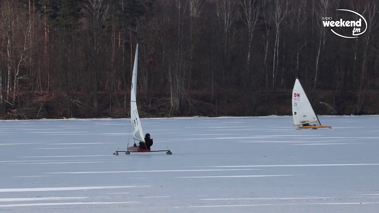 Bojery na Jeziorze Charzykowskim - 25 lutego 2018 r. - YouTube