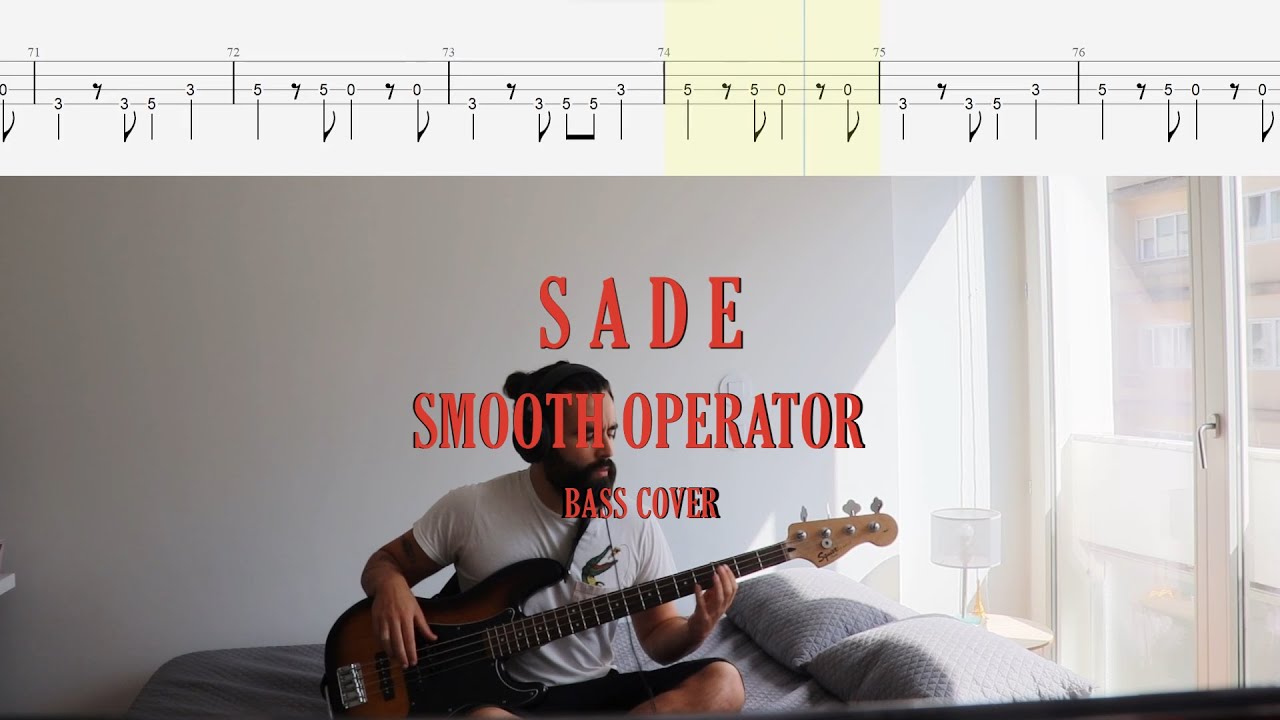Sade // Smooth Operator [Bass Cover + Tabs] - YouTube