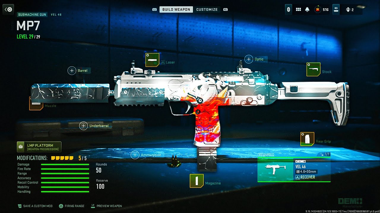 the *META* MP7 CLASS SETUP is BROKEN on WARZONE 2! (MW2 VEL 46 Ashika ...