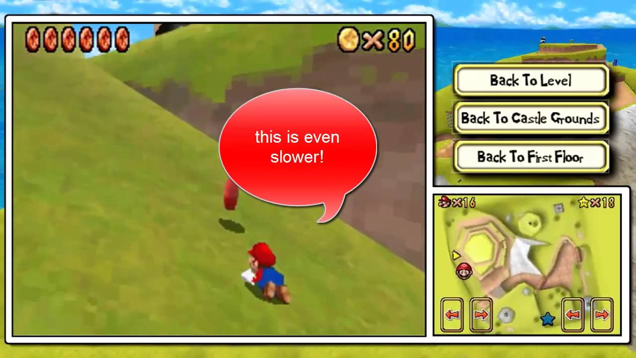 chuggaaconroy's letsplay of super mario 64 ds fails and funny moments ...