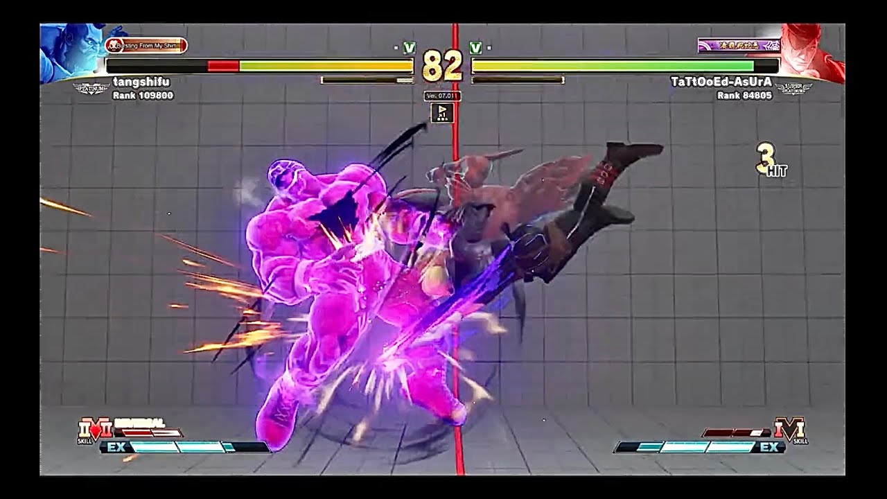 街霸5／快打旋風5／Street Fighter 5／SFV：Ed vs Zangief（2024/05/19） - YouTube