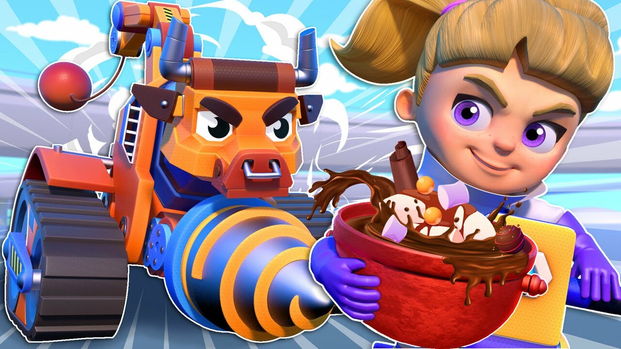 ¡La científica malvada robó chocolate! | Comida deliciosa | Caricaturas ...