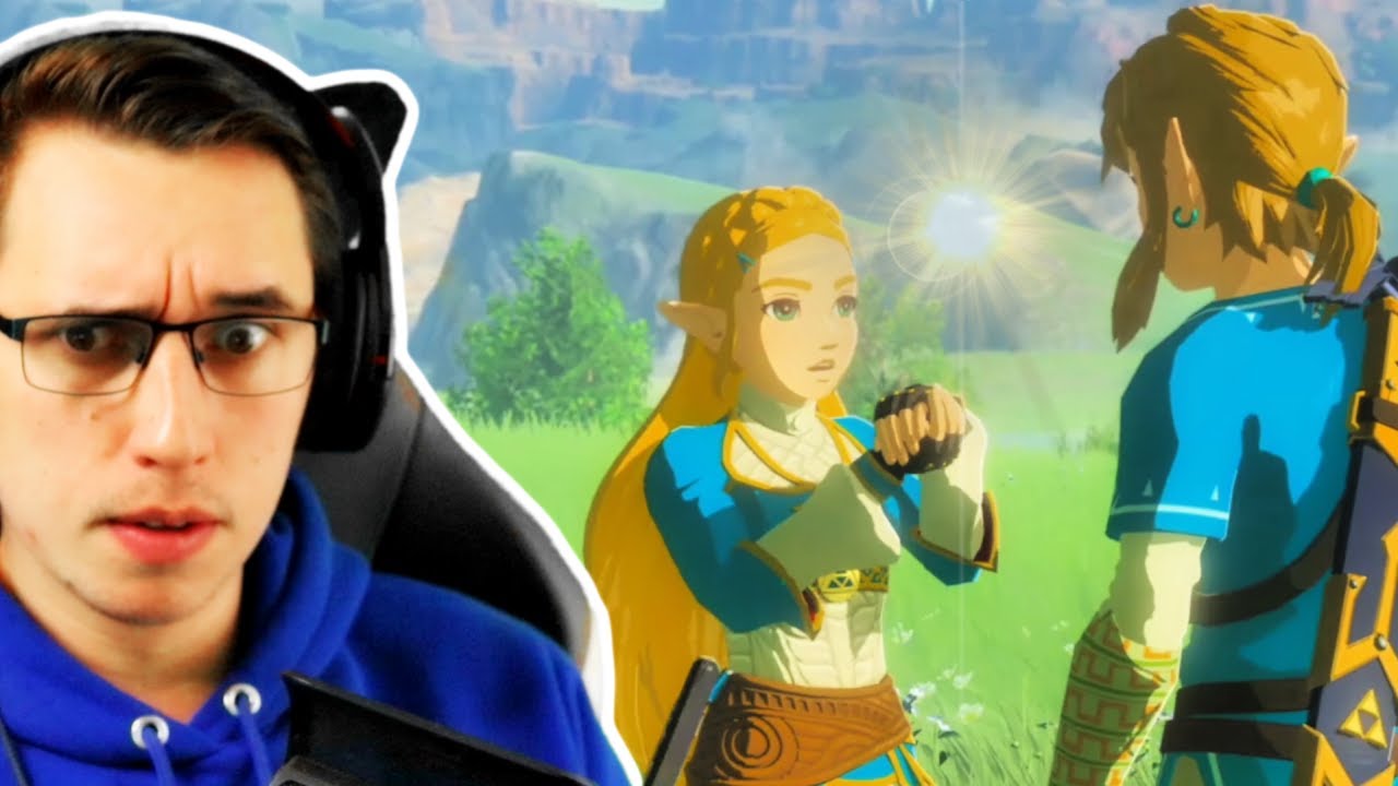 PlayStation/Xbox Guy plays his FIRST EVER Zelda Game! - Breath Of The ...