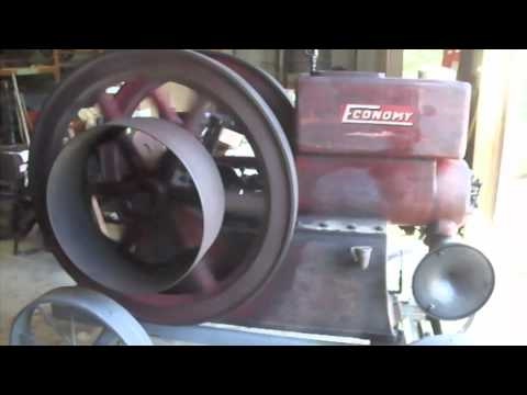Economy 12 HP Hit and Miss Engine - YouTube
