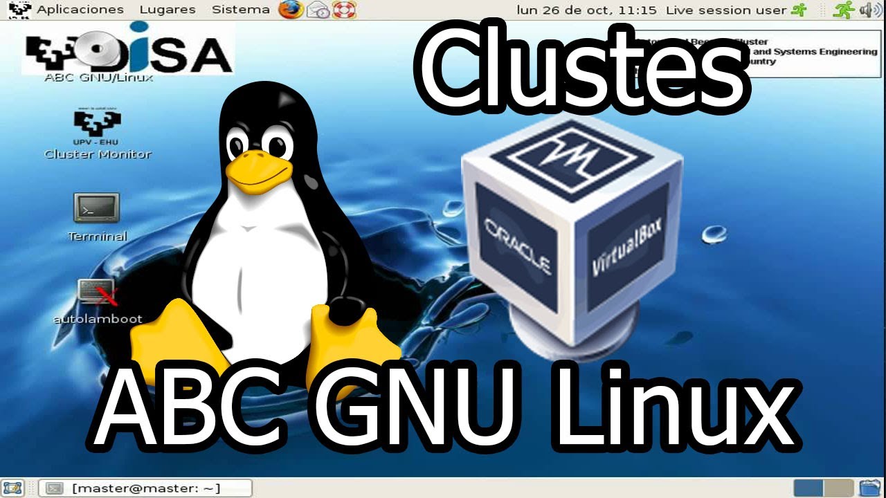 Realizar un Cluster - ABC GNU/LINUX (VirtualBox) - YouTube