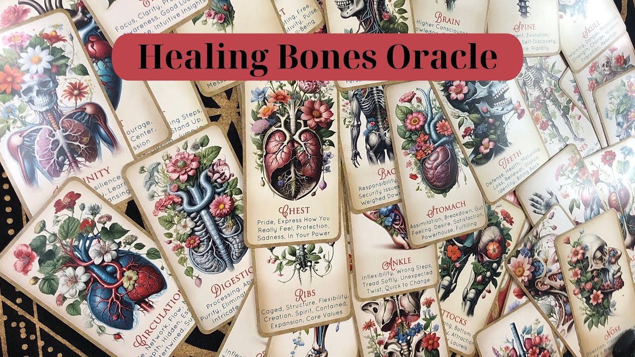 Healing Bones 🩻🫀 Oracle Deck | Flip Through - YouTube