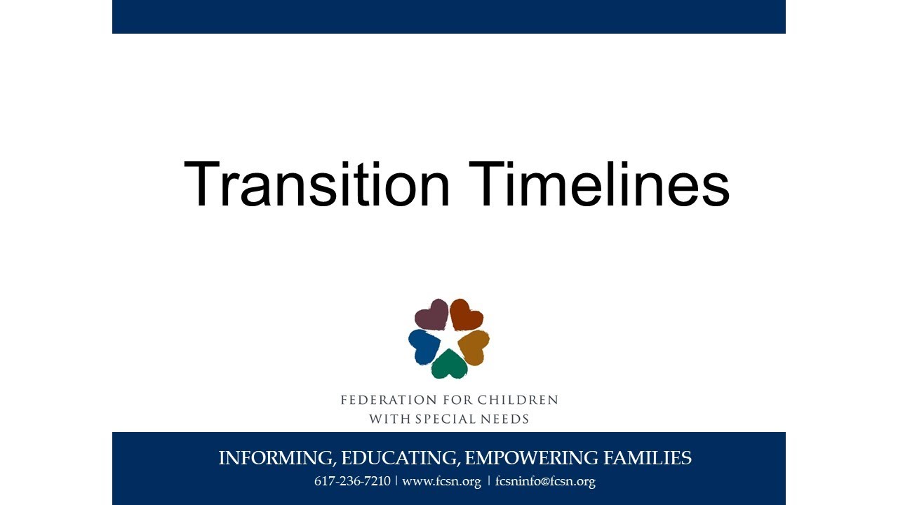 Transition Timelines - YouTube