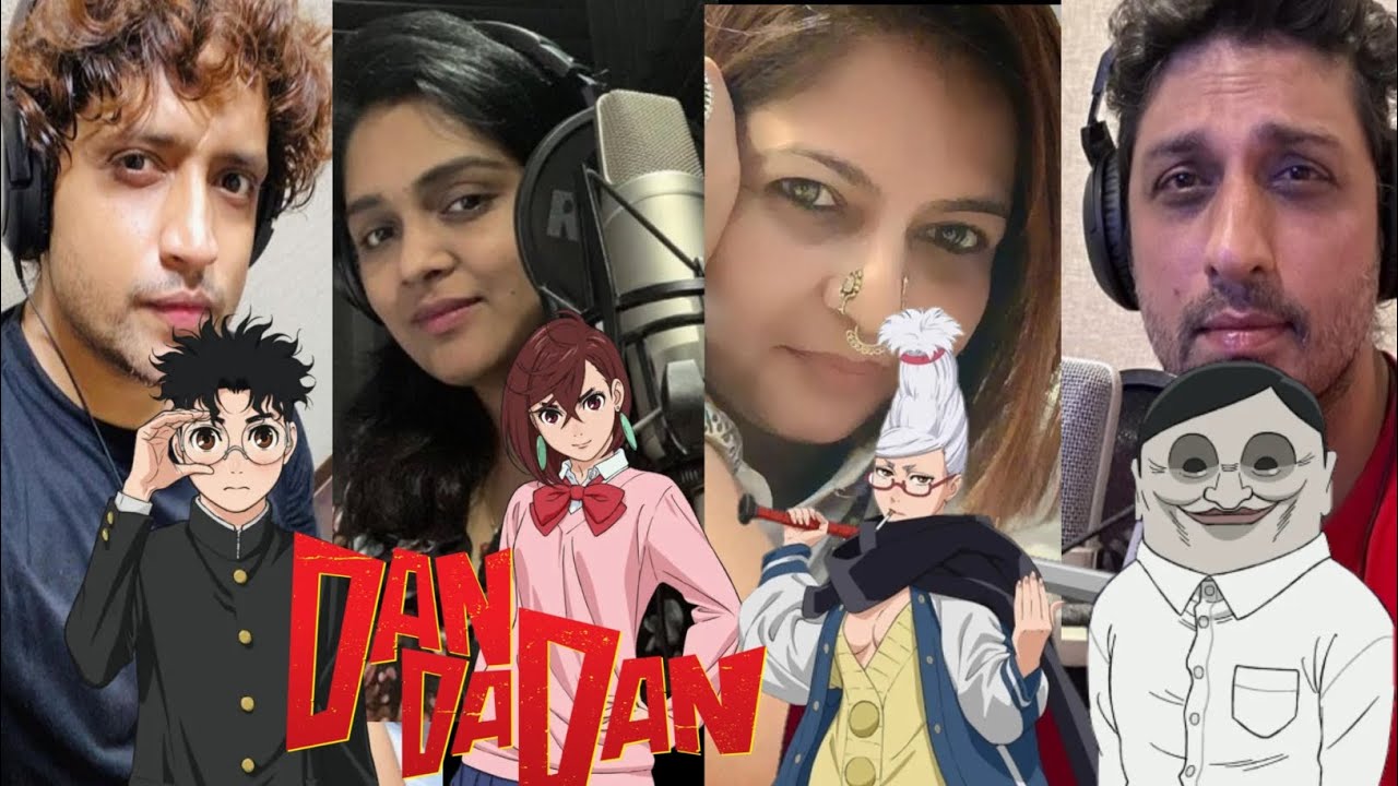 🔥Dandadan Hindi Live🔴 Dubbing |👽Dandadan All Characters Hindi Voice ...