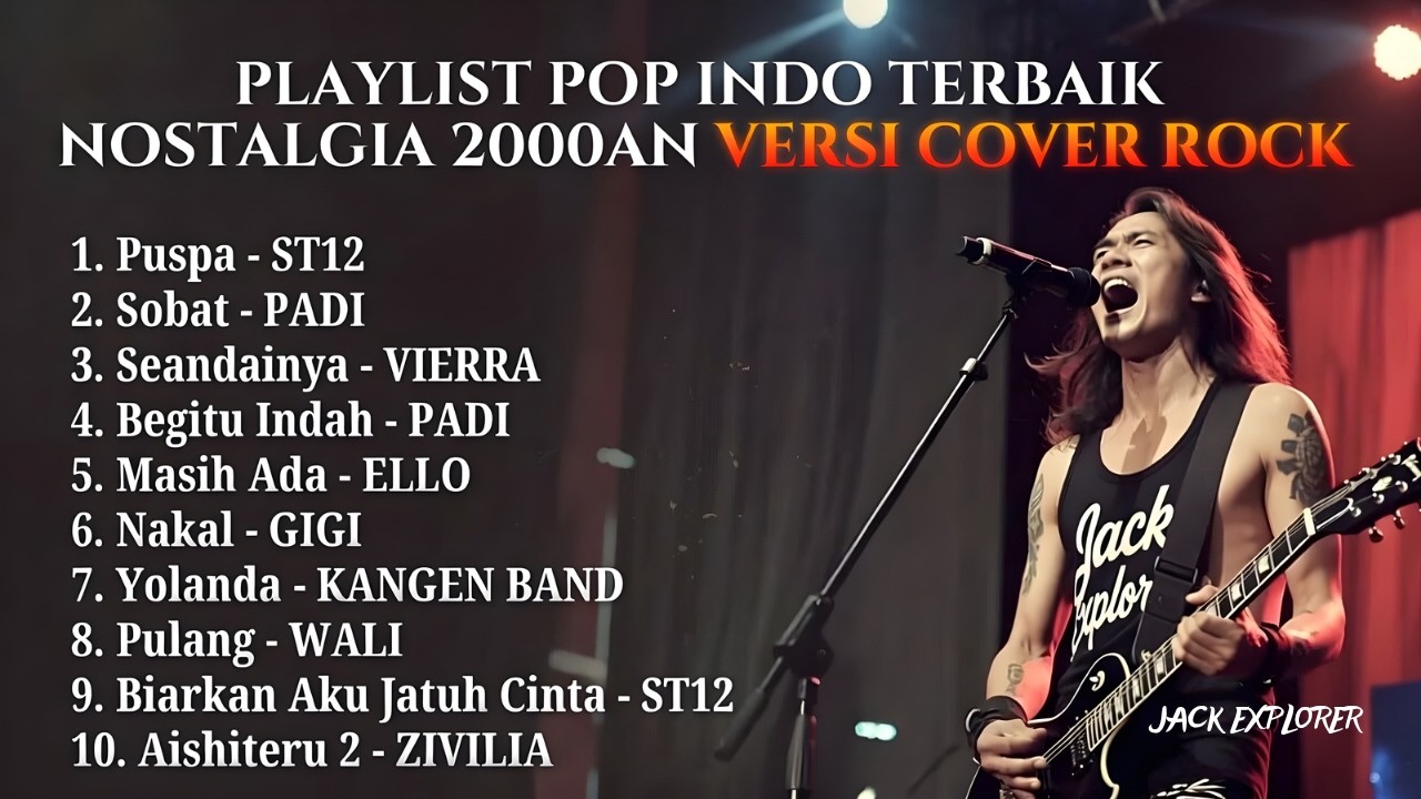 Lagu Pop Indonesia 2000an Versi Rock Cover | Full Nostalgia Terbaik ...