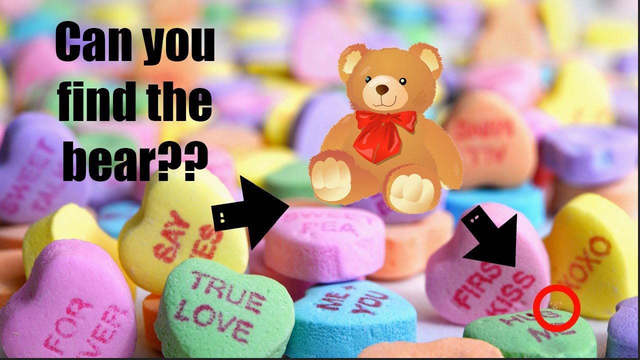 Can you find the teddy bear in each slide? Fun valentines activity for ...
