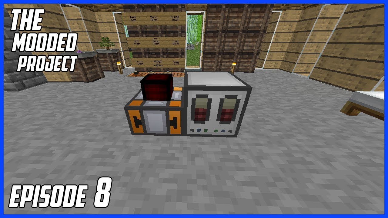 The Modded Project Lets Play S1E8 Steam power Modded 1 12 - YouTube