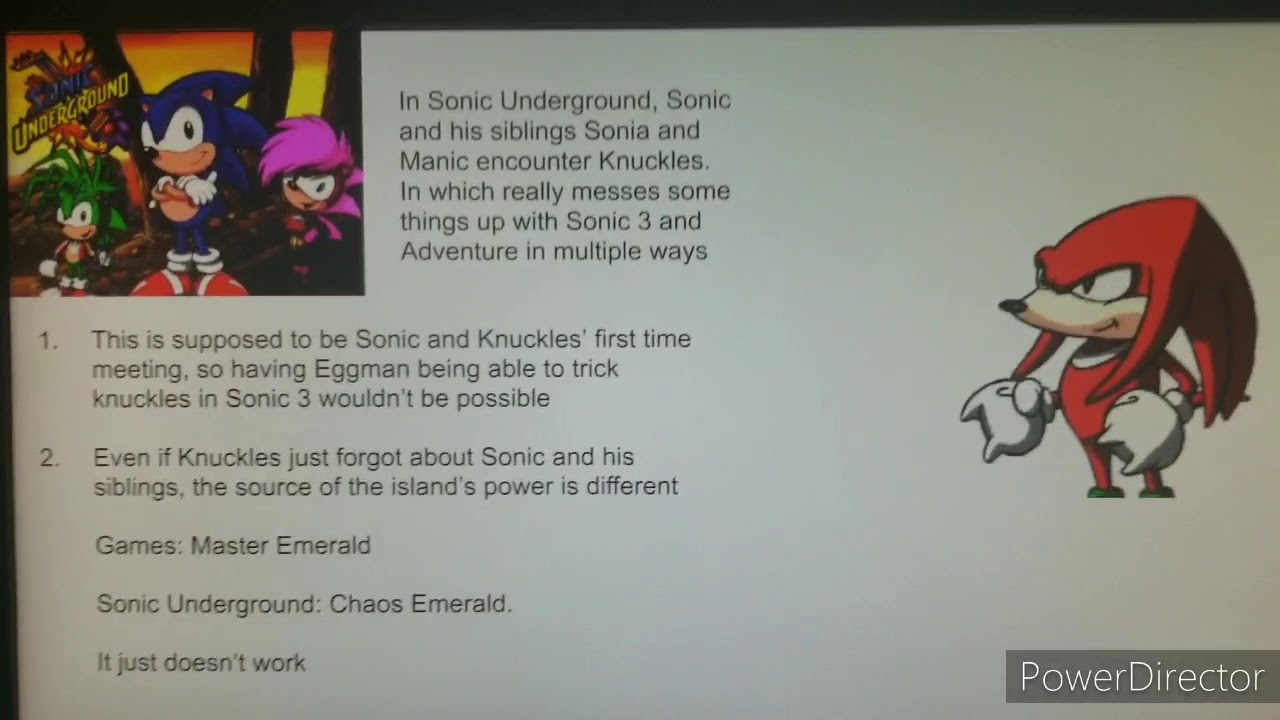 The Sonic the Hedgehog Timeline part 1 - YouTube