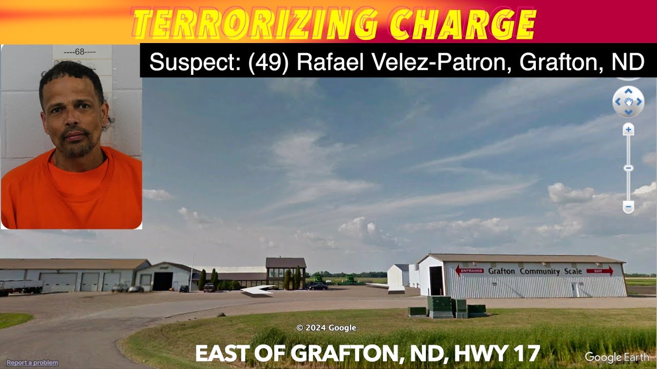 Terrorizing Charge In Rural Grafton, North Dakota - YouTube