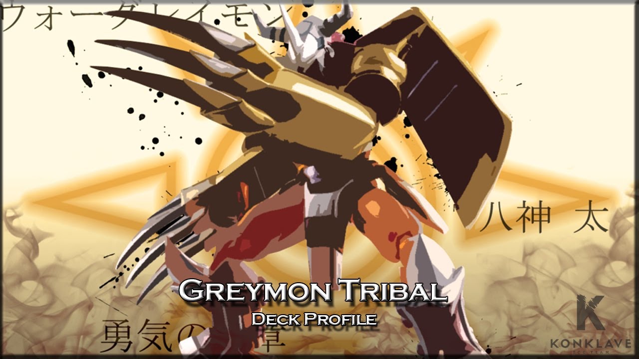 Greymon Tribal Deck Profile 3º Lugar Semanal Liga Digimon Lendários ...