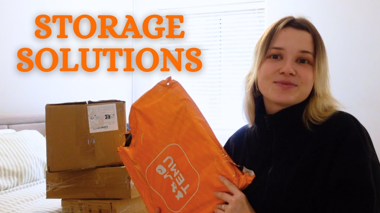 BEFORE & AFTER STORAGE| TEMU UNBOXING HAUL UK | - YouTube