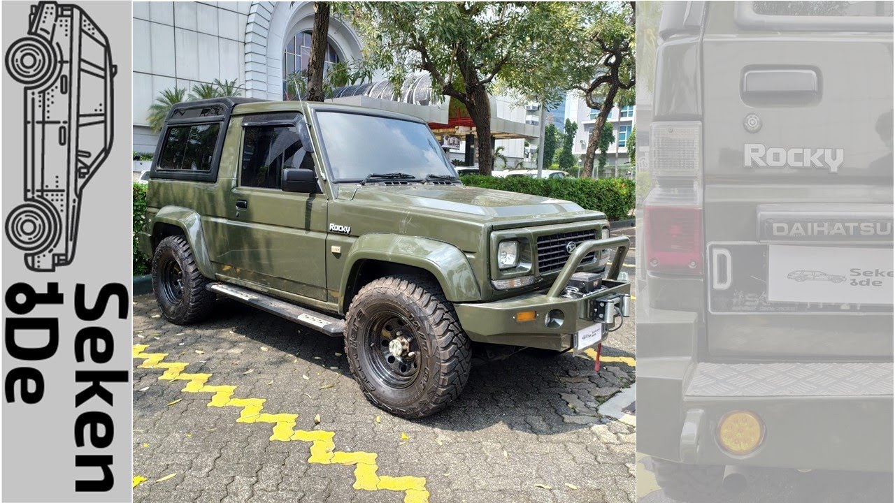 Daihatsu Taft Rocky 2.8 1996 M/T - YouTube