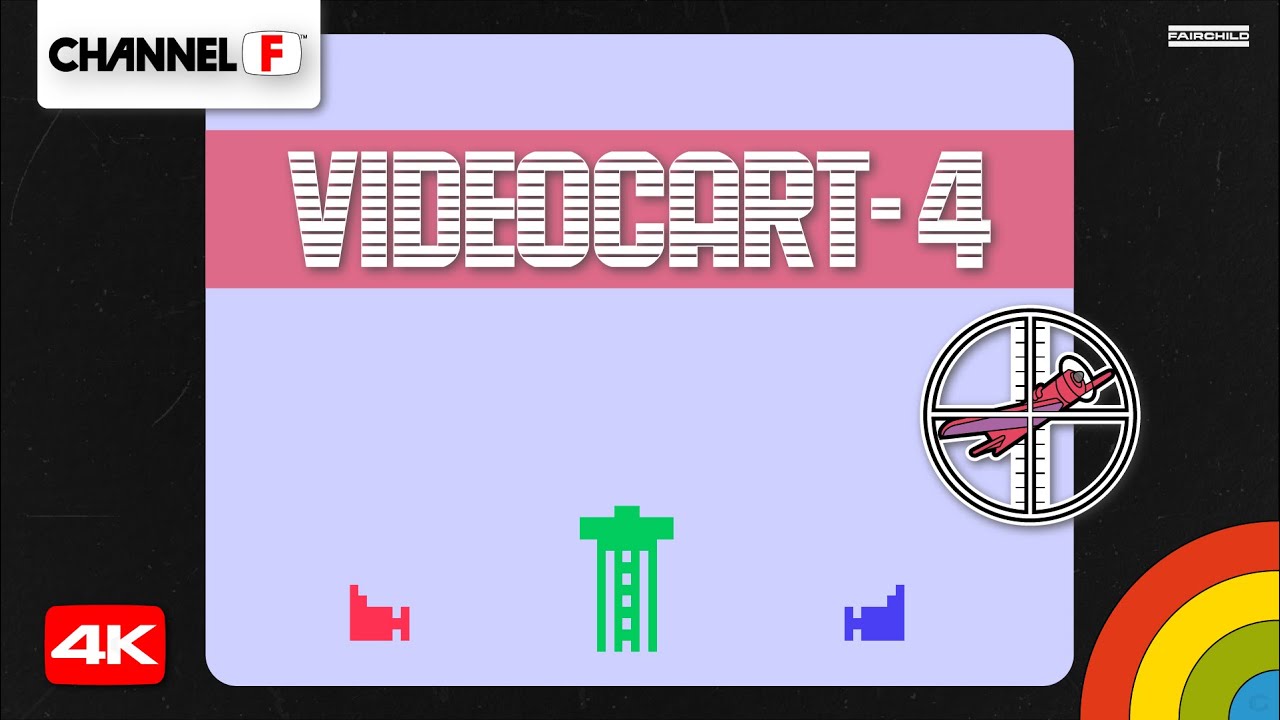 Fairchild Channel F - Videocart-4: Spitfire (1977) Longplay - YouTube