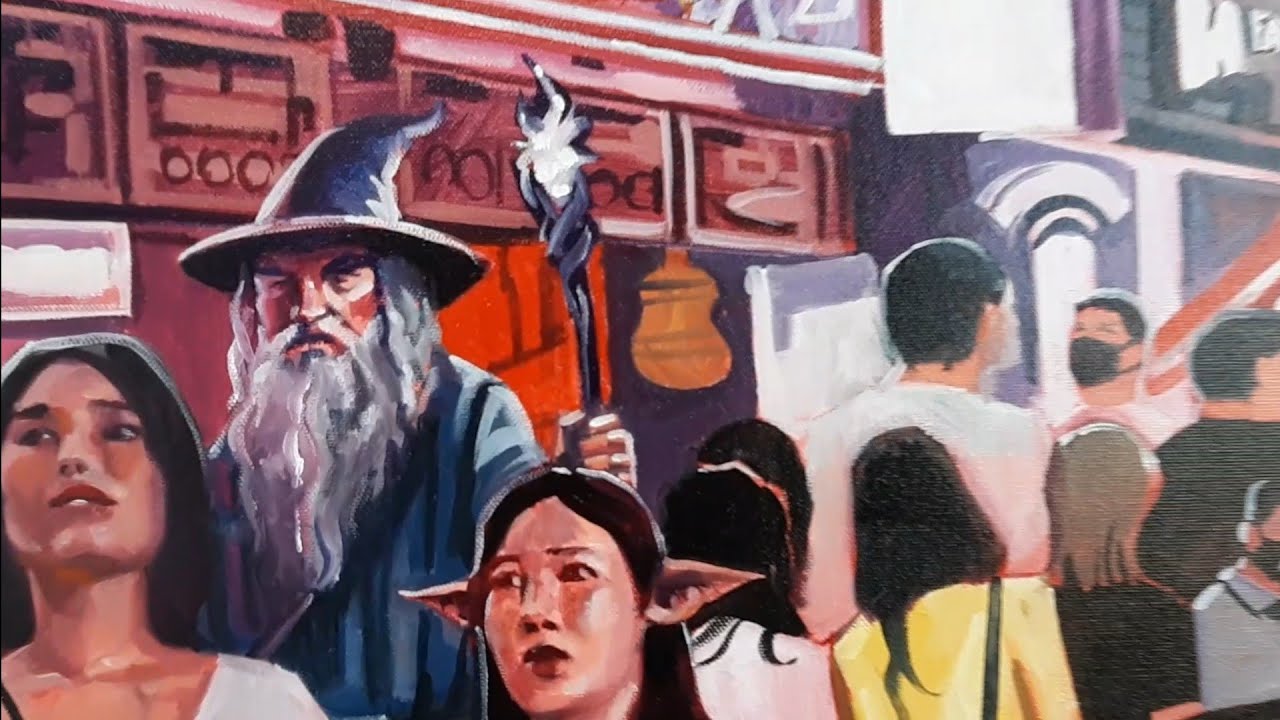 AARON COSSROV. ARTIST from SEOUL.Крутые картины американского художника ...