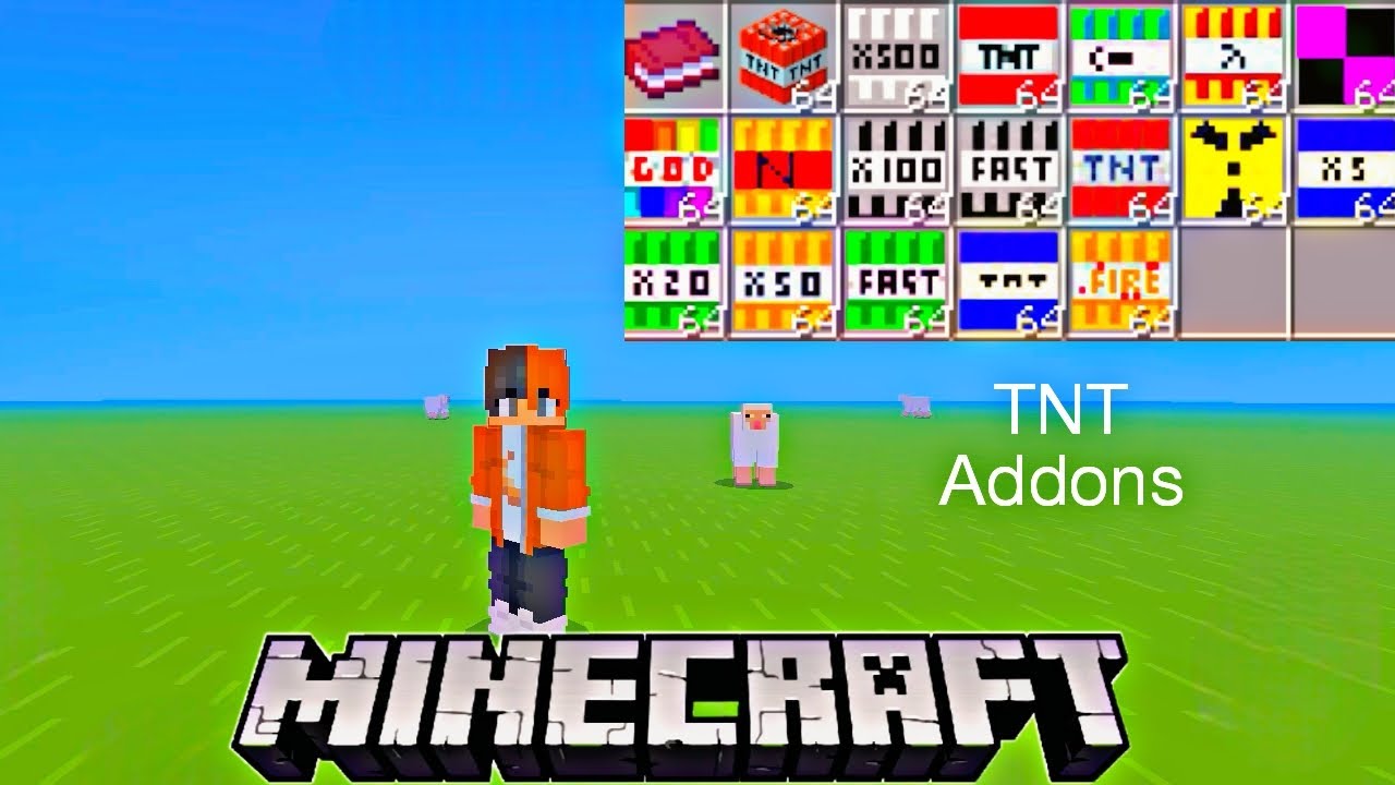 Minecraft TNT Add-ons with Orange - YouTube