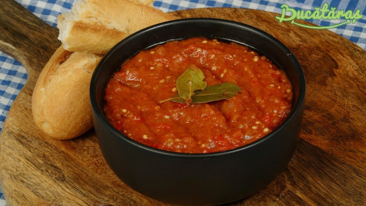 Reteta Zacusca de vinete, cum sa prepari zacusca traditionala, pas cu ...