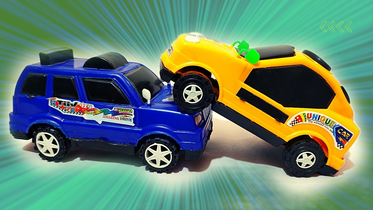 New car toy unboxing. powerful car - YouTube