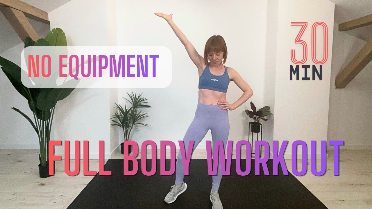 30 Min Super Sweaty Full Body Workout | No Equipment - YouTube