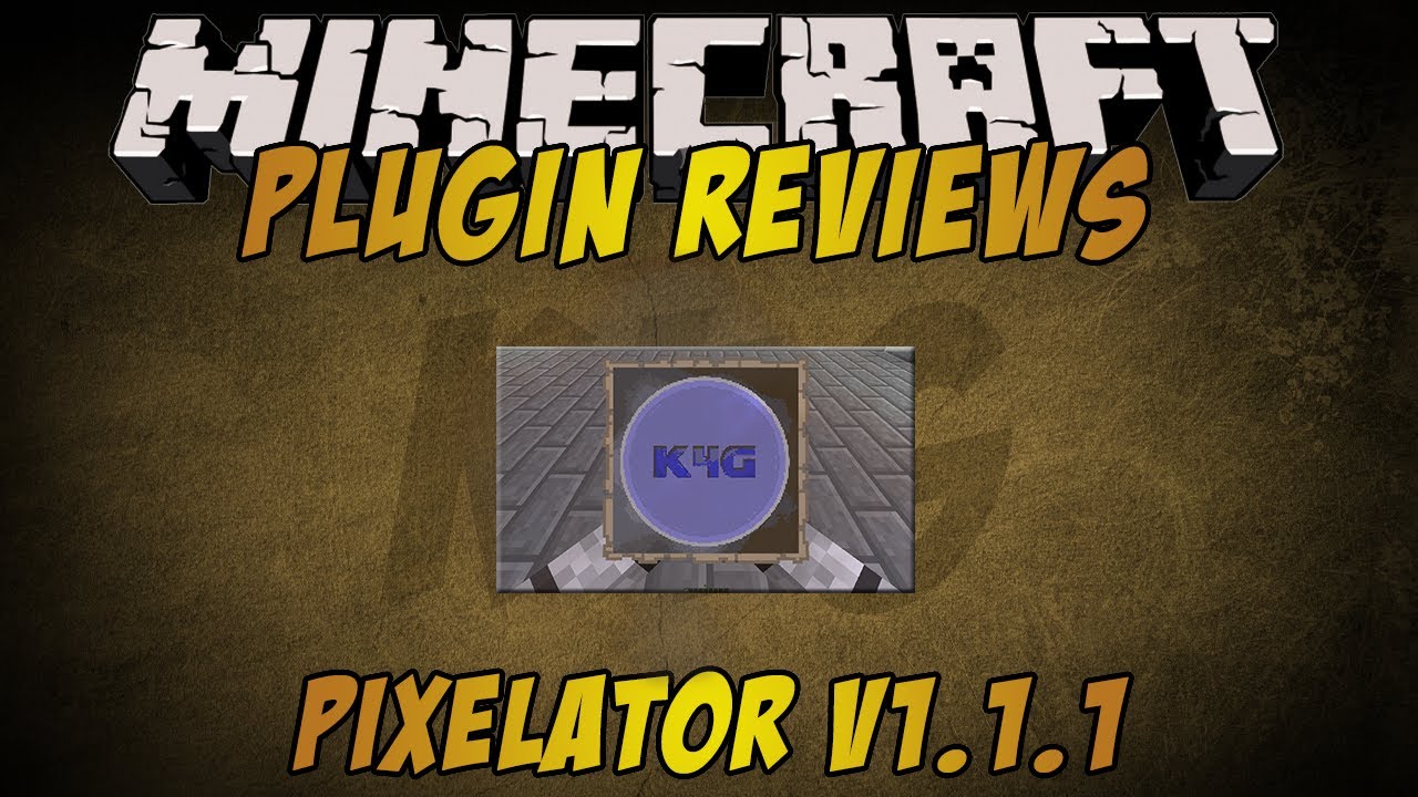 Minecraft: Pixelator Plugin V.1.1.1 For CraftBukkit 1.4.7 - YouTube