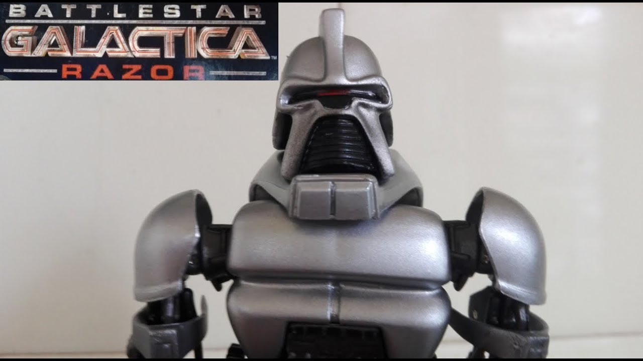 Unboxing Cylon Warrior de Battlestar Galactica: Razor de Diamond Select ...