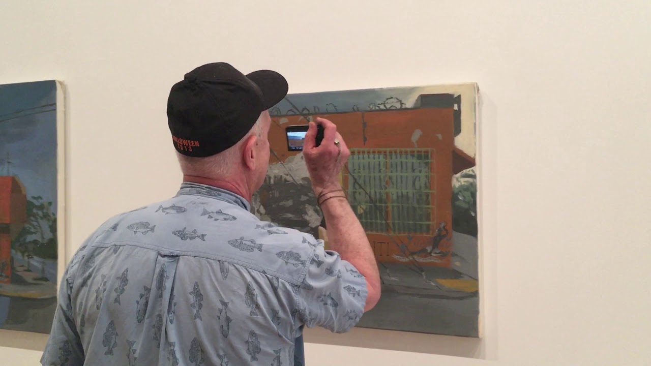 James Kalm in Action at The Whitney Biennial 2019 - YouTube