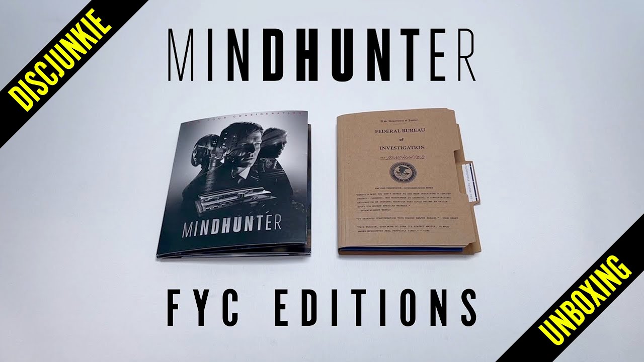 MINDHUNTER | SEASON 1 | PROMOTIONAL FYC DVDs (HFPA vs. ATAS) - YouTube