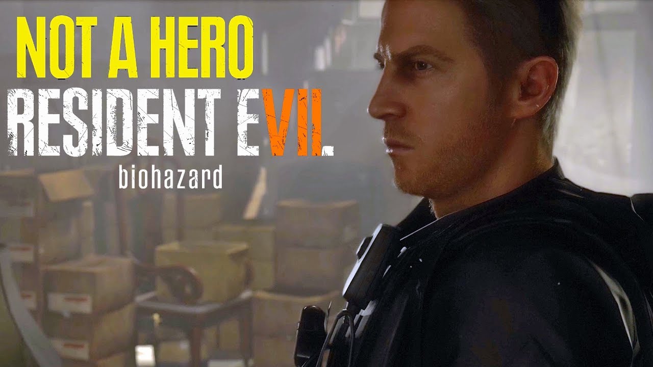 Resident Evil 7 - Not A Hero (DLC) - Walkthrough - No Commentary - YouTube