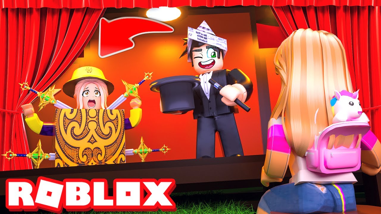 A HISTÓRIA DO SHOW DE MÁGICAS ASSUSTADORAS!! - (Roblox Magic Show Story ...