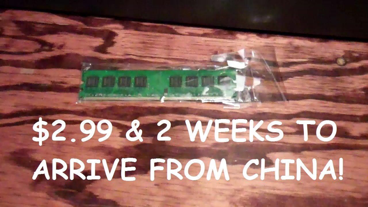 Testing Generic RAM in a PC - YouTube