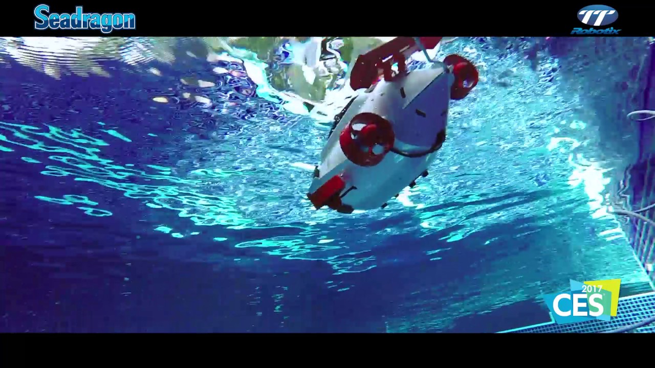 Thunder Tiger TTRobotix Sea Dragon ROV - First Encounter at 2017 CES ...