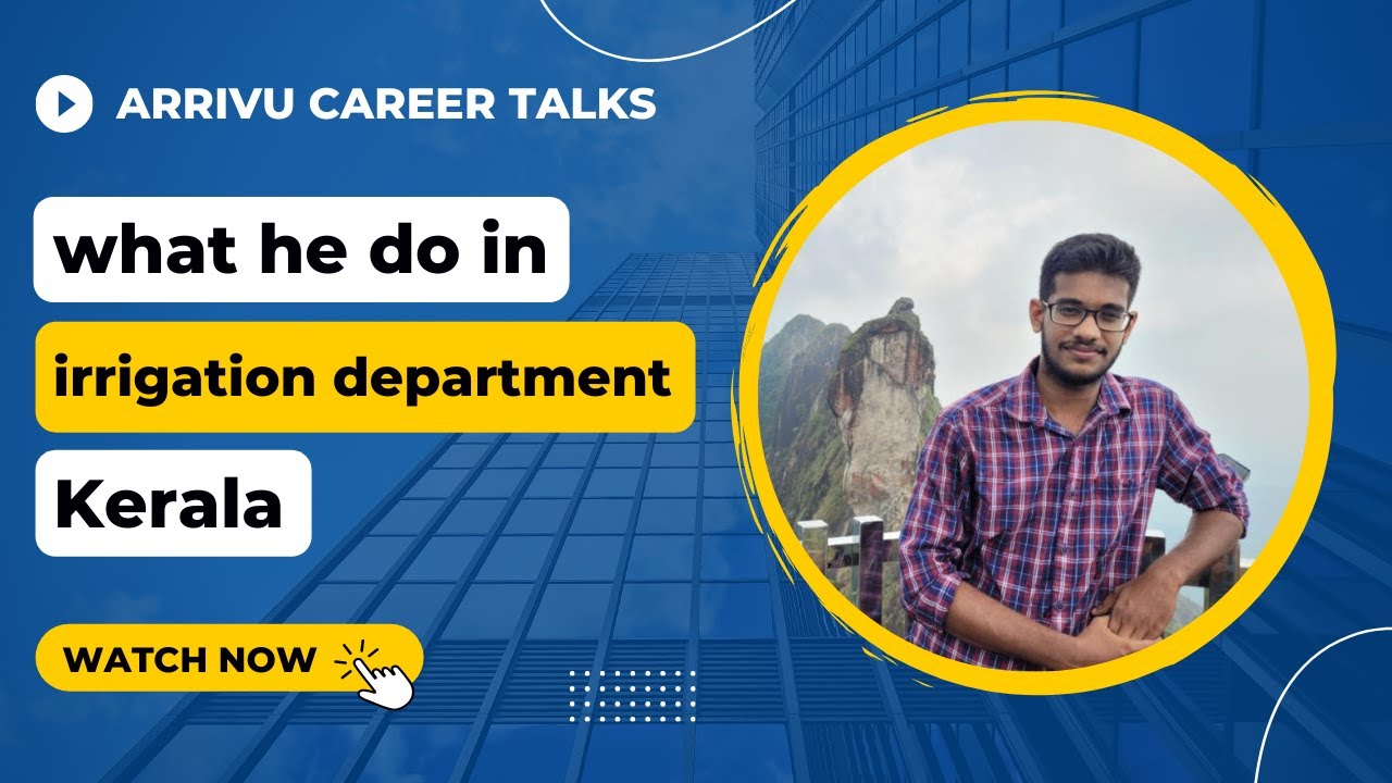 Career Experience Talk With Irrigation Department Employee - YouTube