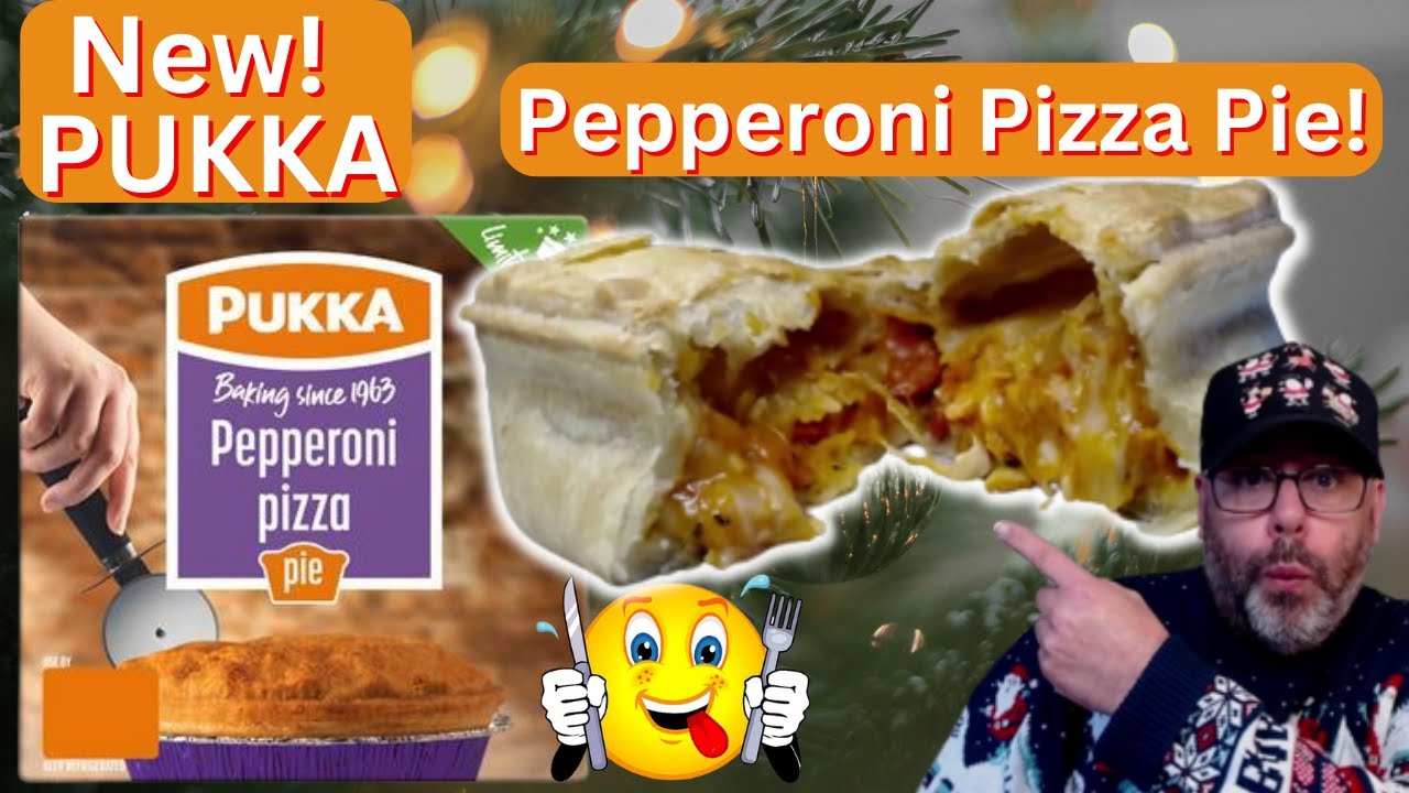 PUKKA | NEW PEPPERONI PIZZA PIE | FOOD REVIEW - YouTube