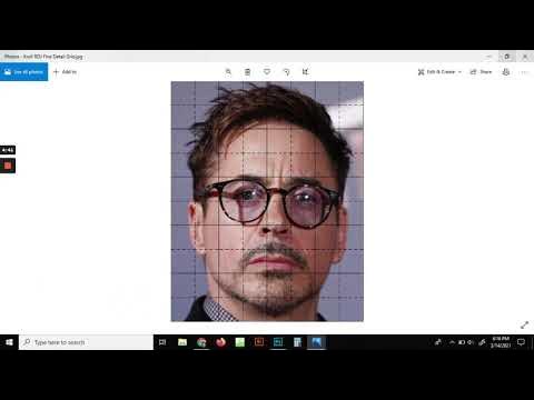 How to create a digital grid for your artwork using Pixlr com Pixlr E ...