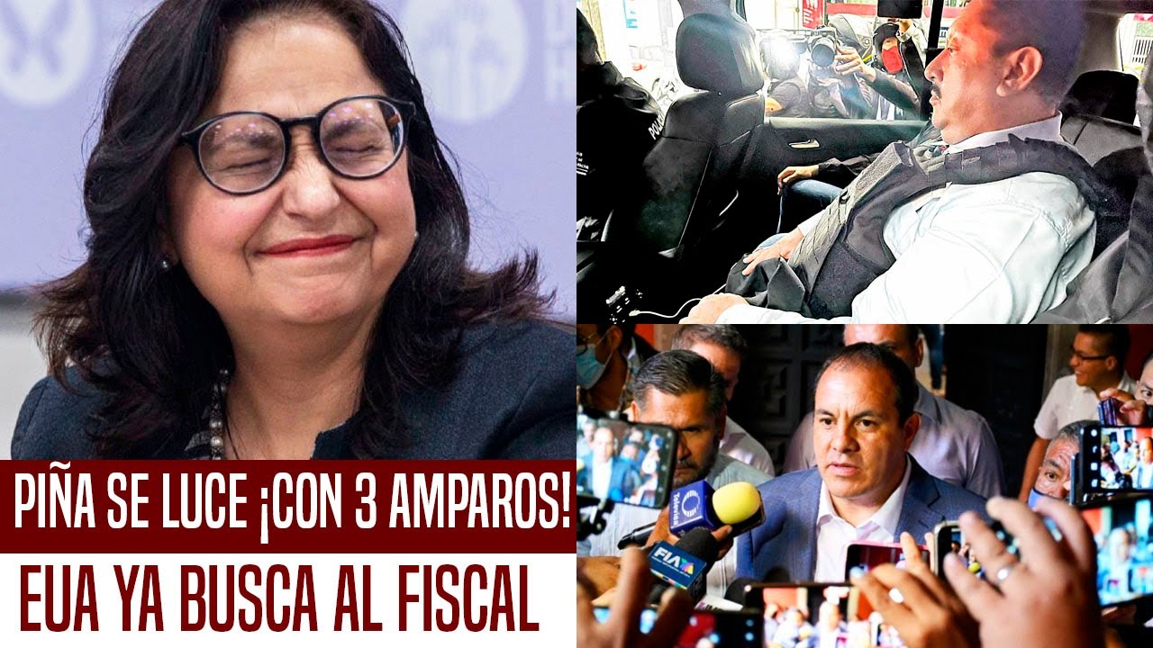 PIÑA SE LUCE! LE DIO 3 AMPAROS A URIEL. FBI LO BUSCA - YouTube