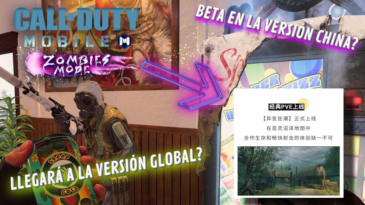 ¿ZOMBIES en la BETA de COD MOBILE CHINA? ¿Llegará a la versión GLOBAL ...