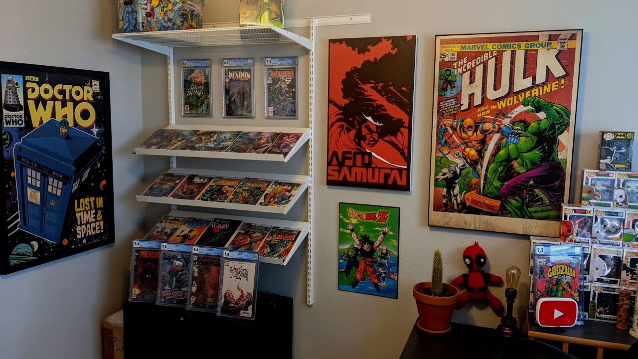 Comic Book Room Tour 2021!!! - YouTube