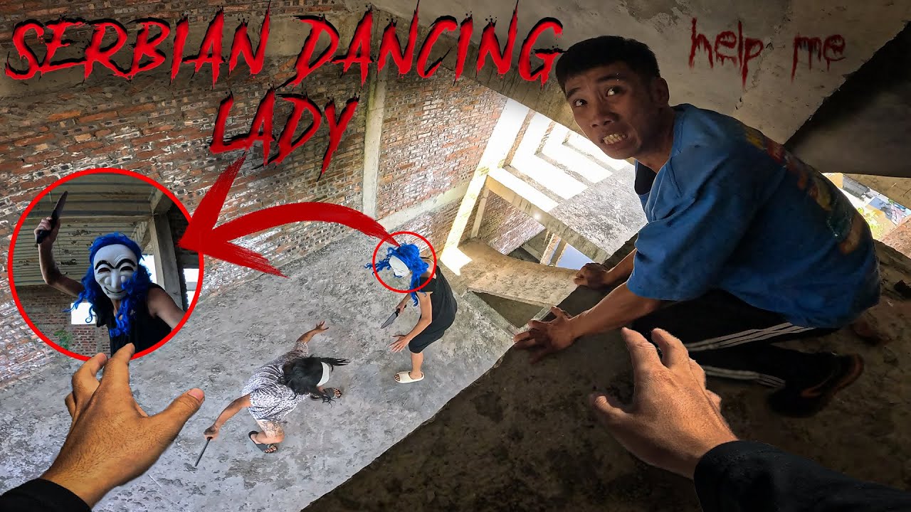 SERBIAN DANCING LADY REAL LIFE ESCAPE 28.0 | Horror Parkour Pov Short ...