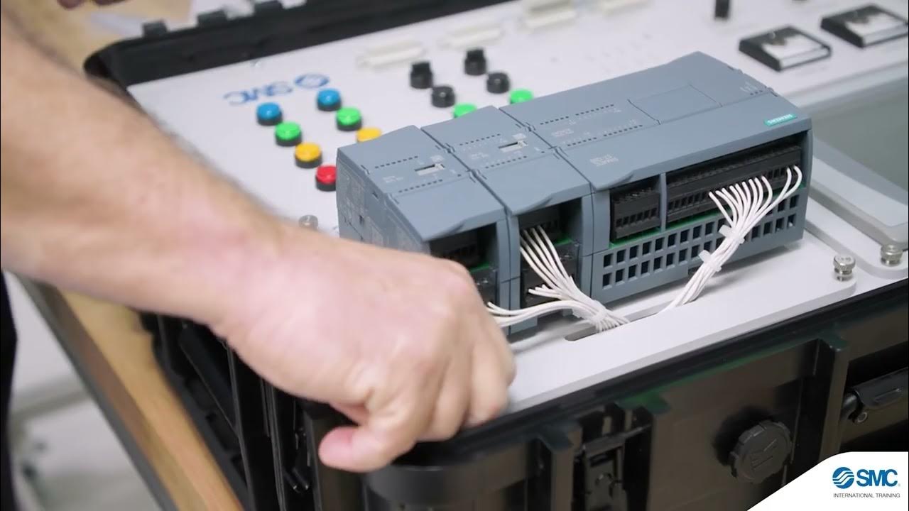SMC PLC and HMI Training System - PCT-200 Programmable Logic Controller ...