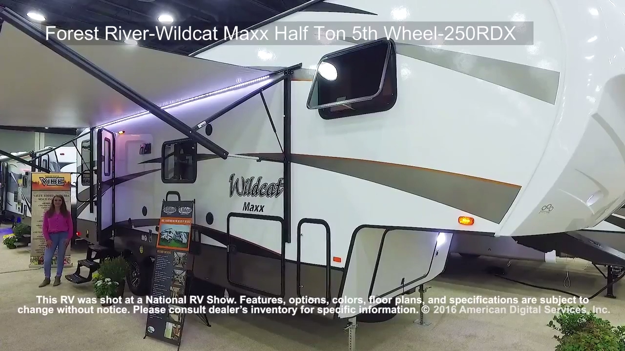 2017 Forest River RV-Wildcat Maxx Half Ton 5th-250RDX - YouTube
