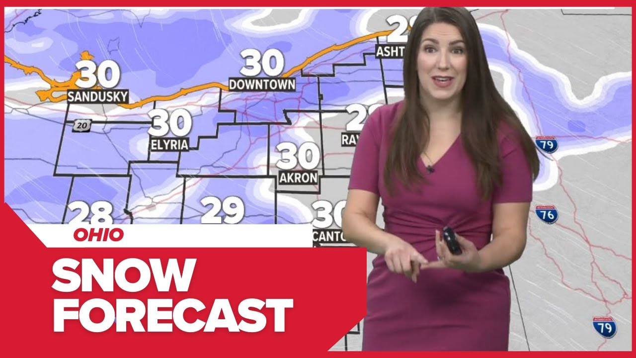 Snow is on the way: Ohio storm & snow forecast | Weather Impact Alert ...