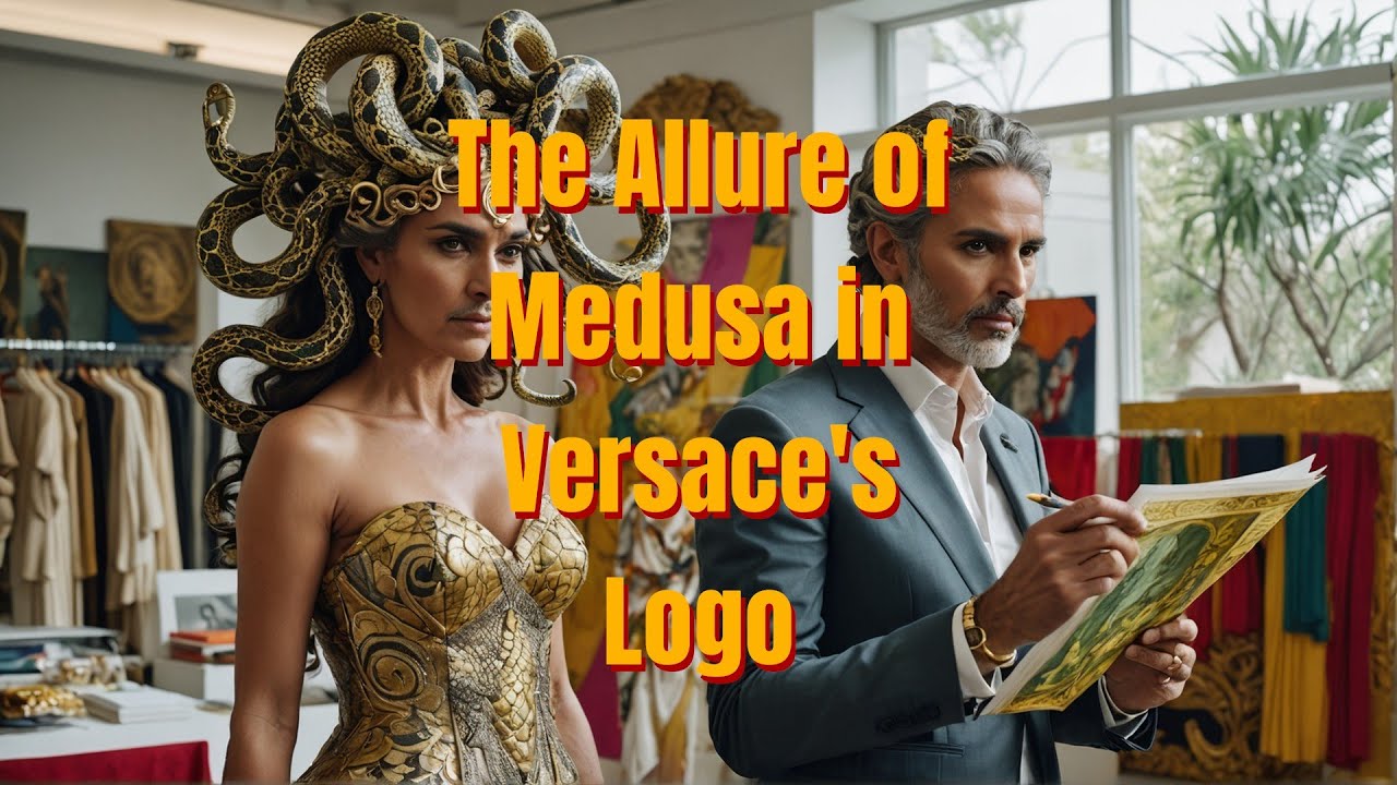 The meaning behind the Versace logo: The Medusa as a symbol of power ...
