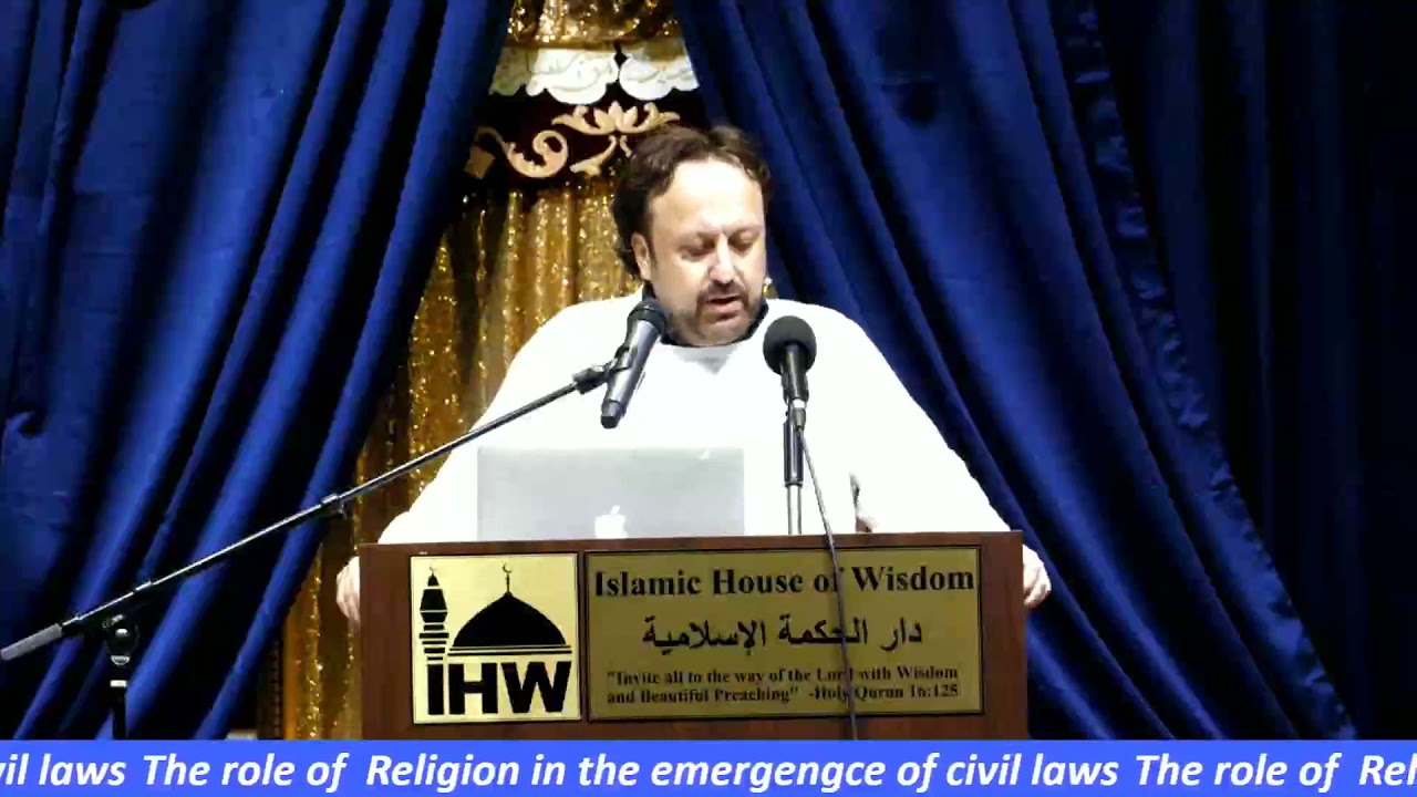 May 10, 2021: Dr. Firas Hamade: "The role of religion in the emergence ...